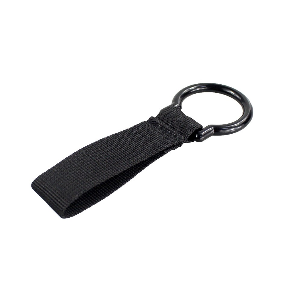 Tactical Nylon Duty Belt Flashlight Ring Holder f/ Maglite C Cell Web ...