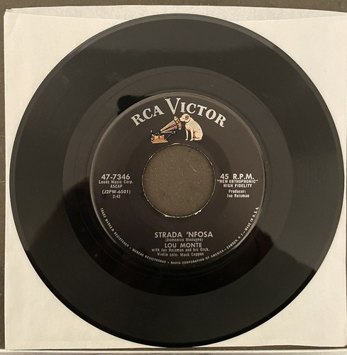 Lou Monte- Marianna / Strada 'Nfosa- 7" Vinyl Single (RCA 47-7346) | eBay