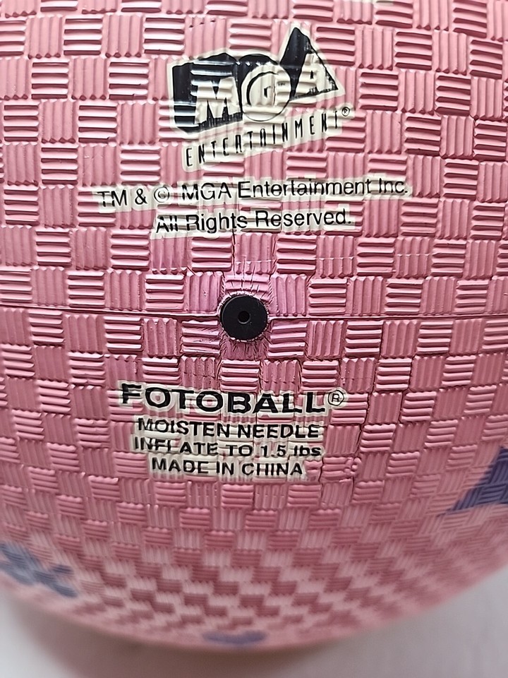 Rare MGA Fotoball Bratz Dolls Vintage 16" Rubber Kickball/Playground ...