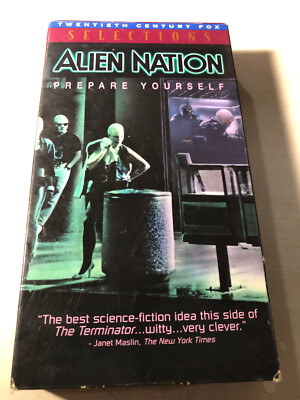 Alien Nation (1988) VHS Action Sci-fi James Caan Mandy Patinkin ...