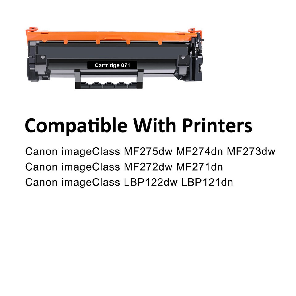 Compatible 071 Toner Cartridge with New Chip for Canon imageCLASS MF270 ...