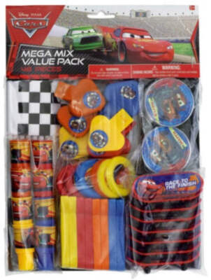 CARS 3 LOOT BAG MEGA MIX PACK 48pk | eBay Australia