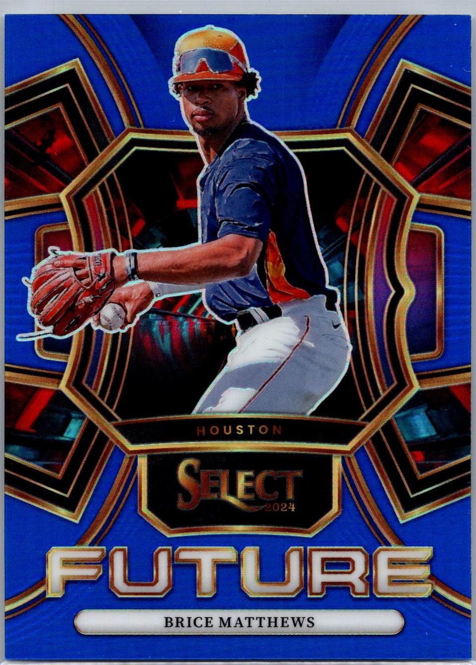 2024 Panini Select - Select Future Brice Matthews #8 Blue Prizm /49 (RC ...