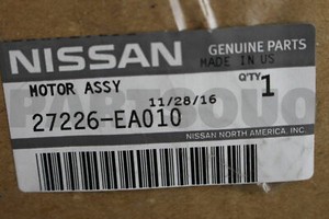 27226EA010 Genuine Nissan MOTOR ASSY-BLOWER 27226-EA010 | eBay