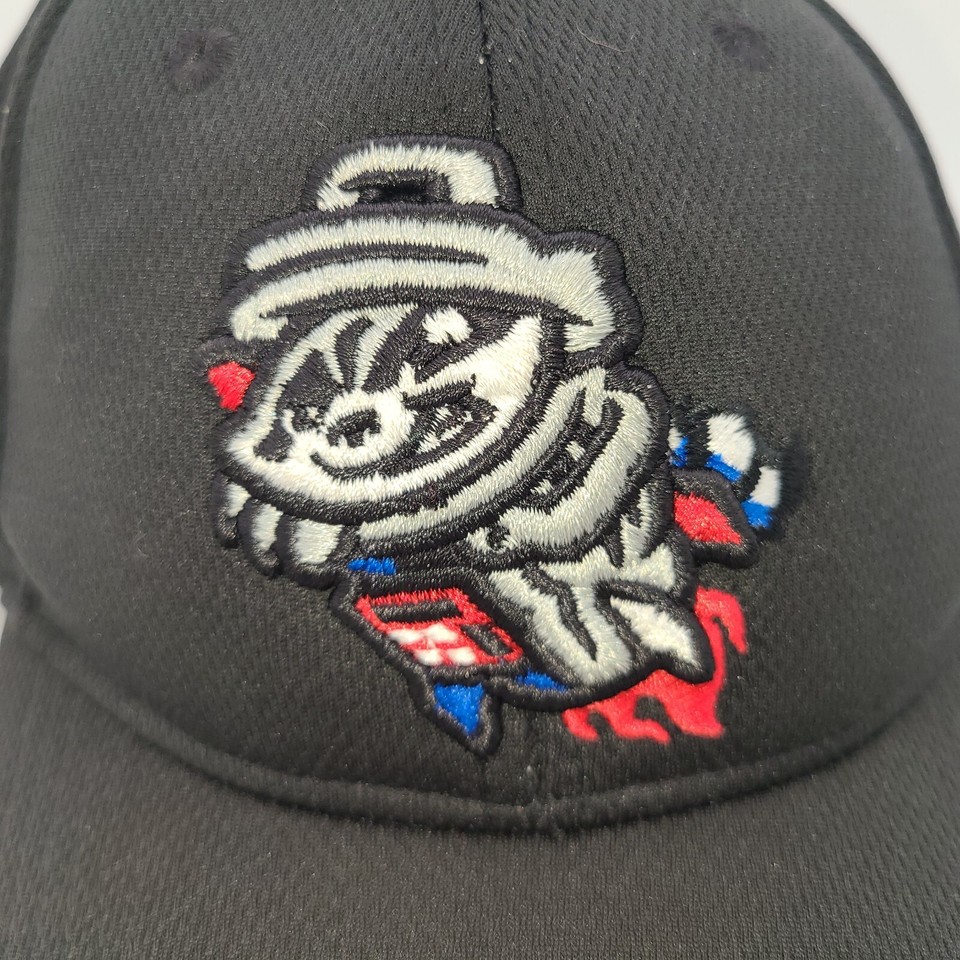 Rocket City Trash Pandas Black Youth Hat Cap Strap back Minor League ...