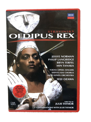Stravinsky - Oedipus Rex DVD 44007430774| eBay