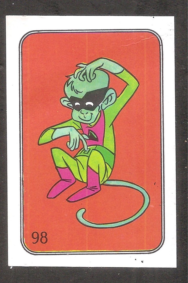 1970´s Hanna Barbera Blip Space Ghost´s Reyauca Venezuela Sticker #98 ...