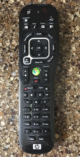 HP Windows Media Center Remote Control TSGH-IR06 Infrared | eBay