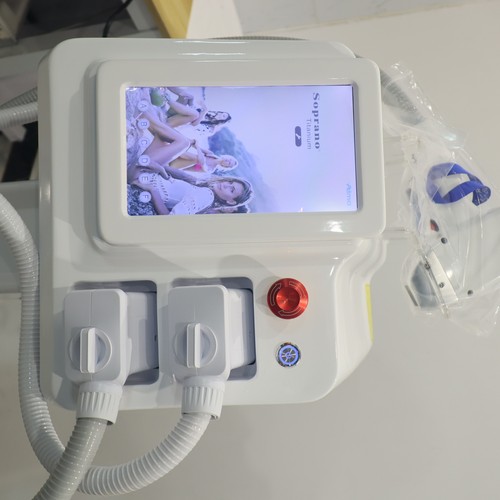 808nm Diode Laser Hair Removal Machine Permanent Double Handle 808 Hair ...