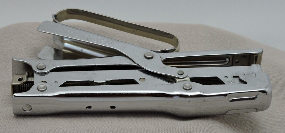 Vintage Ace Clipper Model No. 702 Plier Type Stapler Use Only No. 700 ...