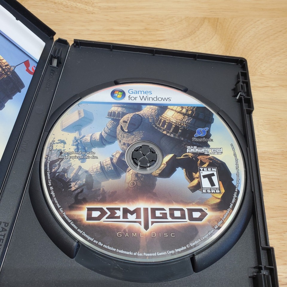 Demigod Computer Games PC CD Rom Windows Vista 2009 W/ Keys | eBay