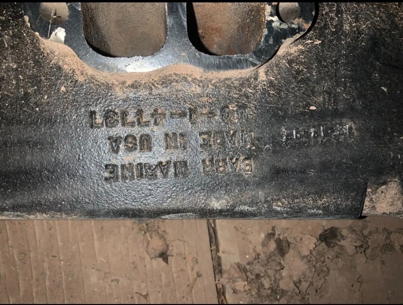 Barr MC-1-47735 Mercruiser GM Big Block Exhaust Manifold Replaces ...