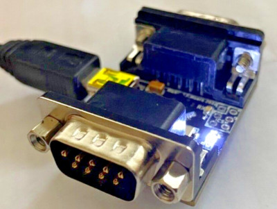 DaemonBite USB DB9 Mister FPGA PC joystick retro joypad adaptor Sega ...