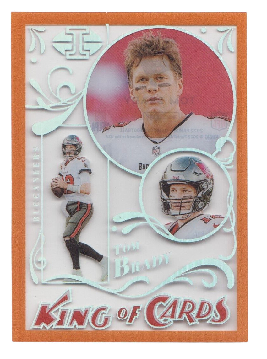 2022 Panini Illusions - King of Cards Orange #KC-1 Tom Brady for sale ...