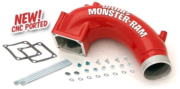 Banks Diesel 3.5" Intake Air Horn + Boost Tube for 98-02 Dodge Ram ...