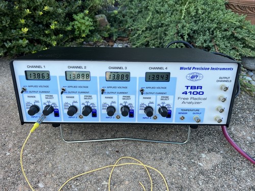 Free Radical Analyzer WPI World Precision Instrument TBR 4100 L09c 4 Channel | eBay