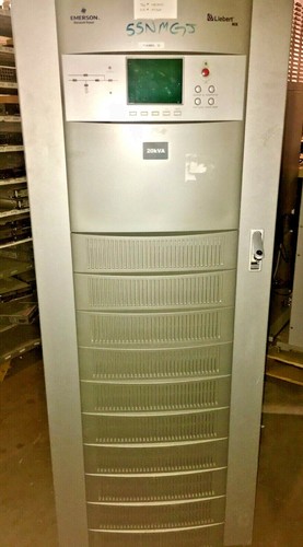Liebert NX Emerson 20kVA UPS Backup Battery System Cabinet NO BATTERIES ...