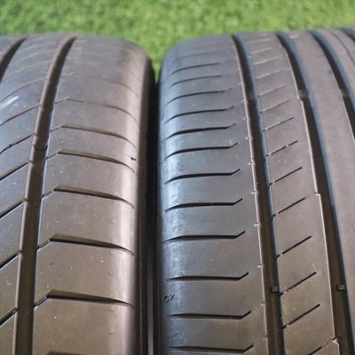 PAIR 285 35 21 Continental ContiSport Contact 5P MO 80% Tread 7/32 105Y ...