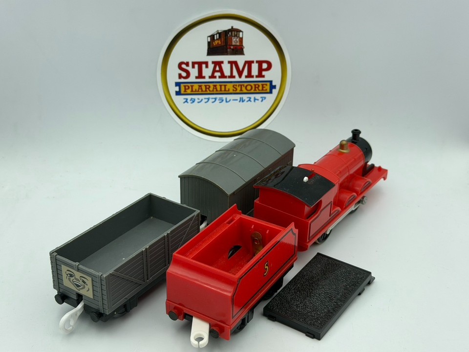 Tomy Trackmaster Plarail James the Red Engine | eBay