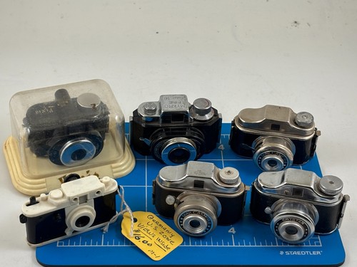 Vintage Mini Sub-Miniature Camera & US-Zone Photo Viewer Lot Pixie ...