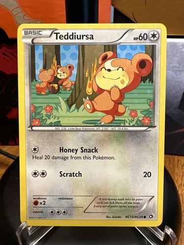 Teddiursa RC15/RC25 Radiant Collection Legendary Treasures NM Reverse ...