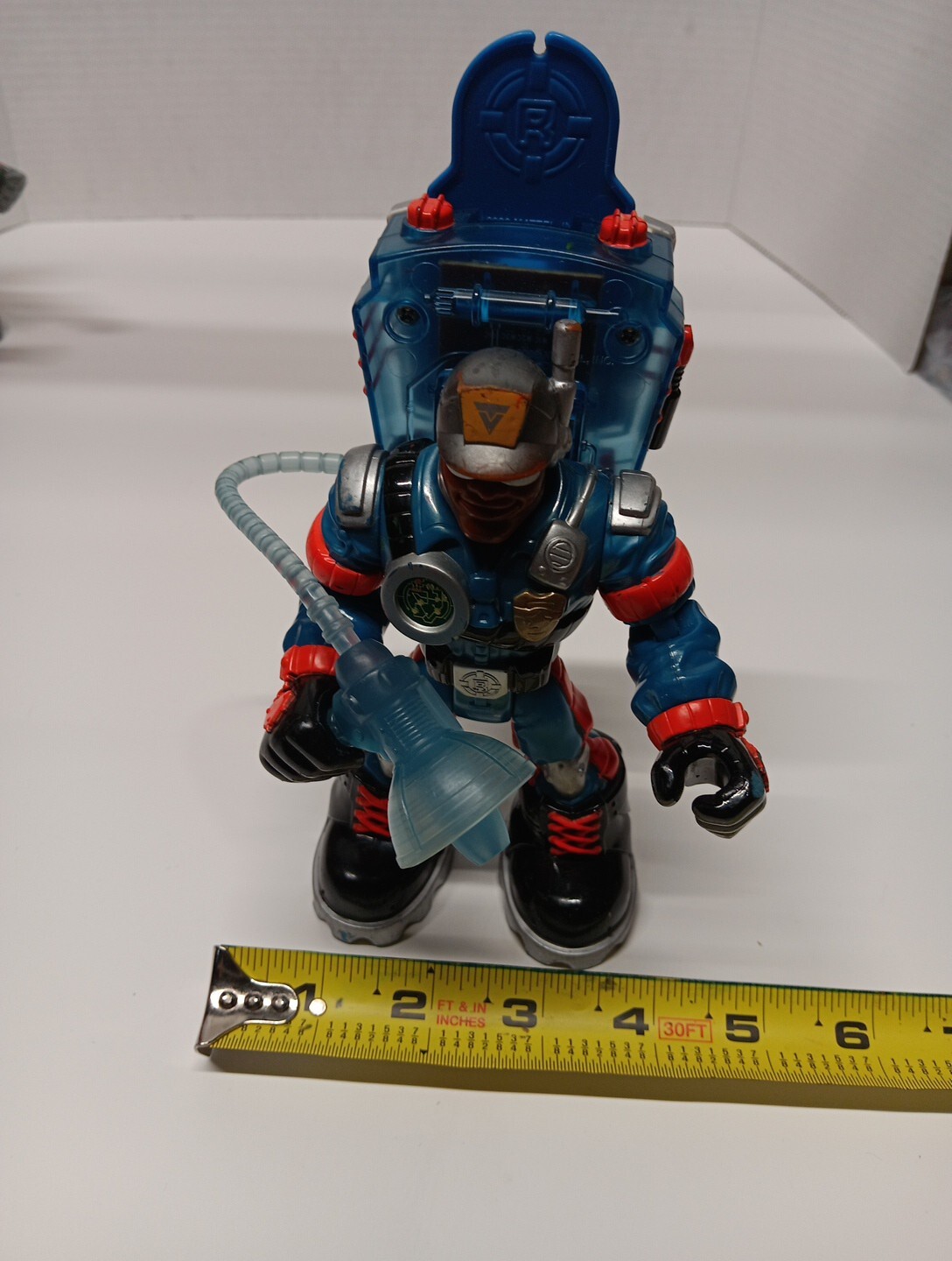 Fisher Price Rescue Heroes Jake Justice Figure with backpack | eBay