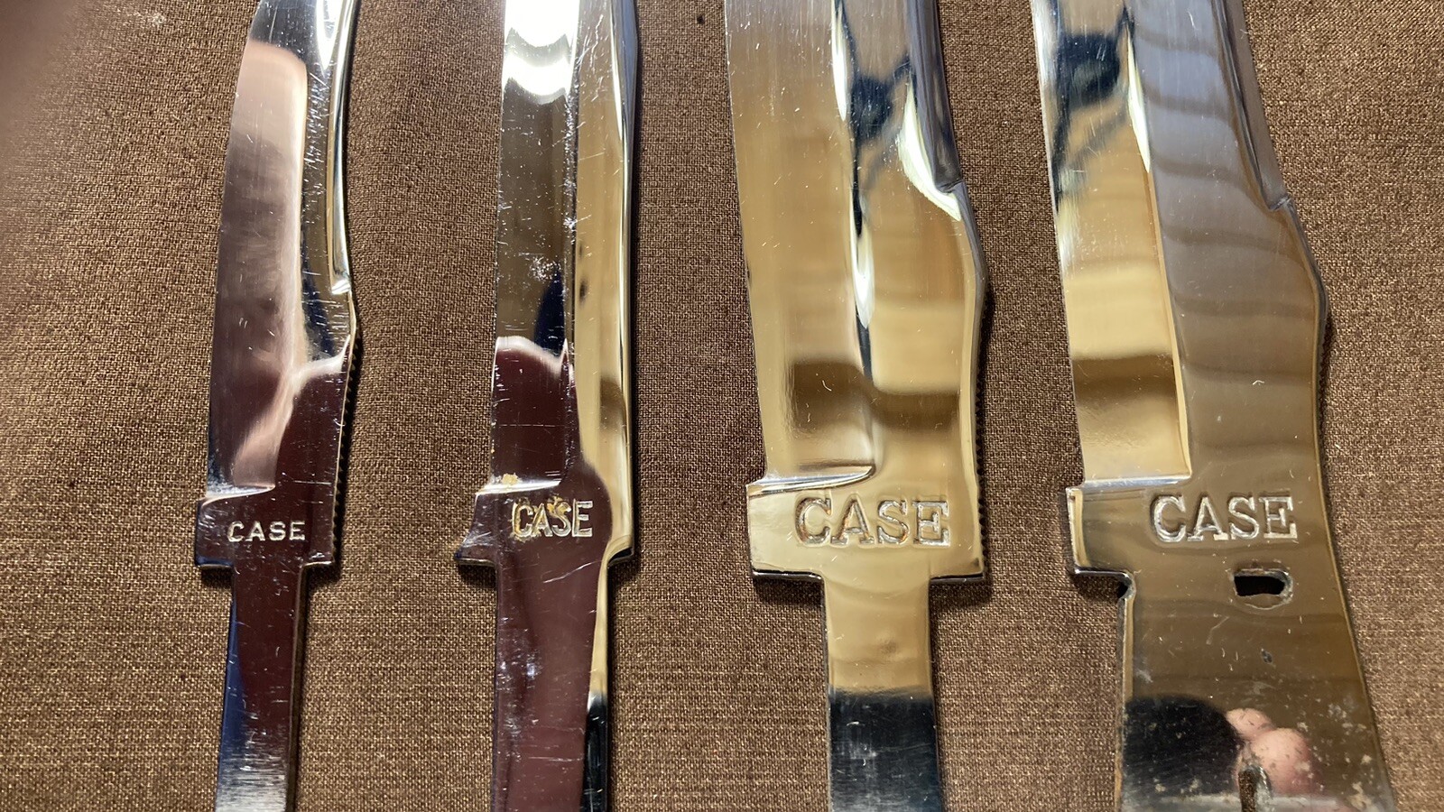 Vintage Case Knife Big Block Letter Salesman Sample Display Hunting ...