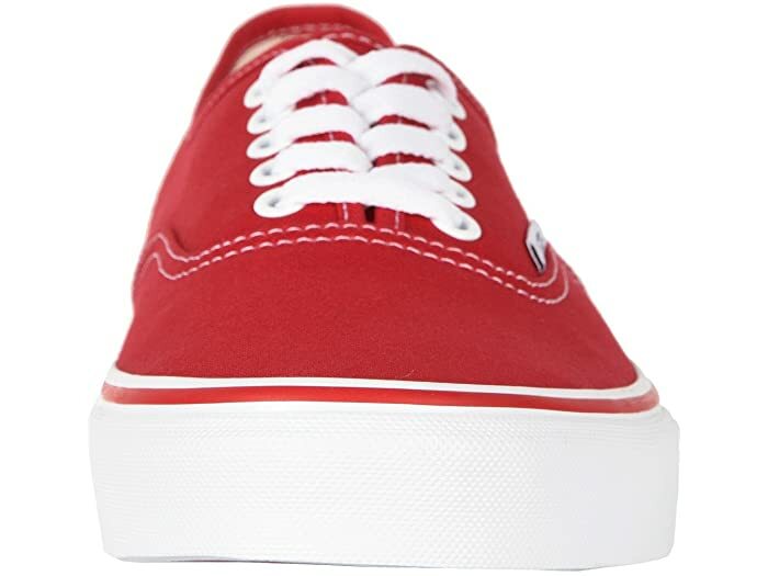 VANS AUTHENTIC RED, BRAND NEW IN THE BOX. VN000EE3RED | eBay