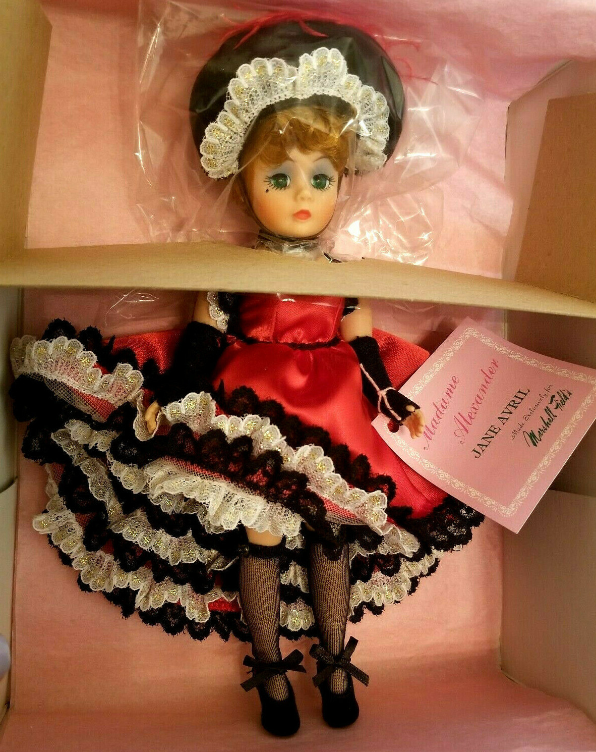 MADAME ALEXANDER Jane Avril Doll Exclusive Marshall Field's NIB 1989 | eBay