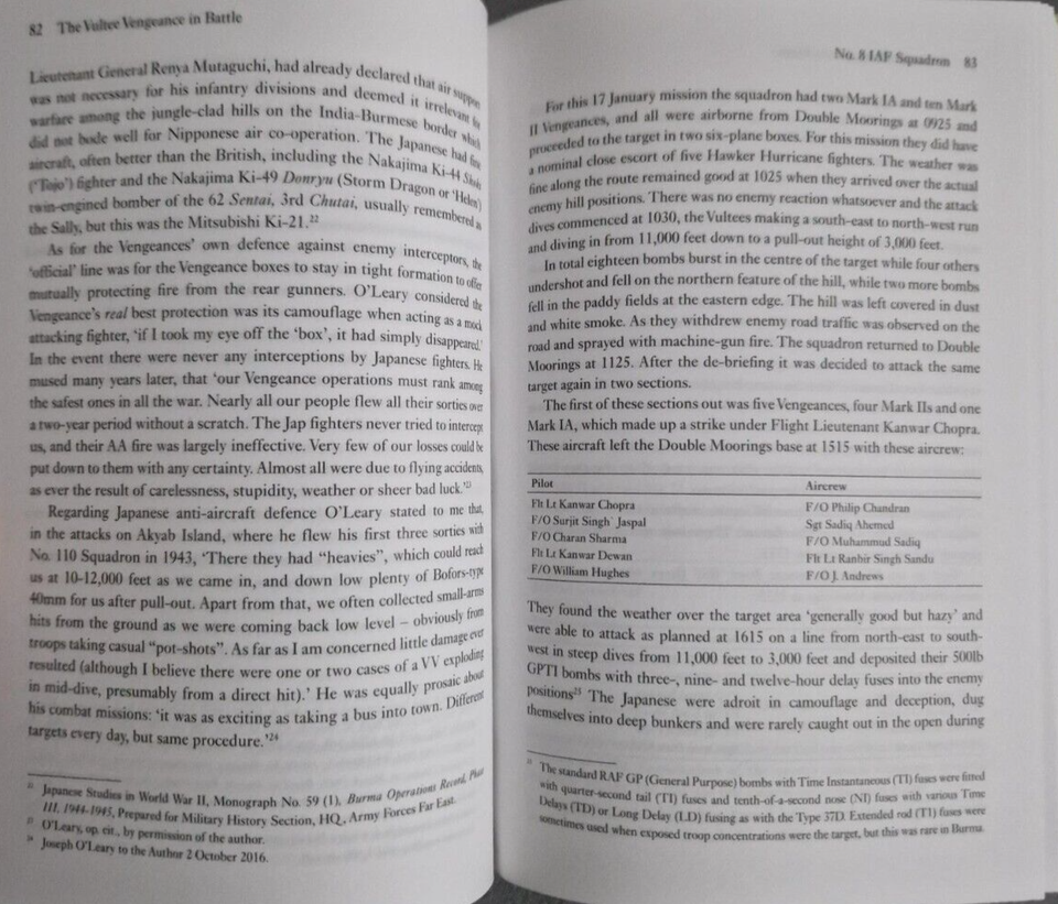 The Vultee Vengeance in Battle: RAF Dive Bomber Indian Air Force ...