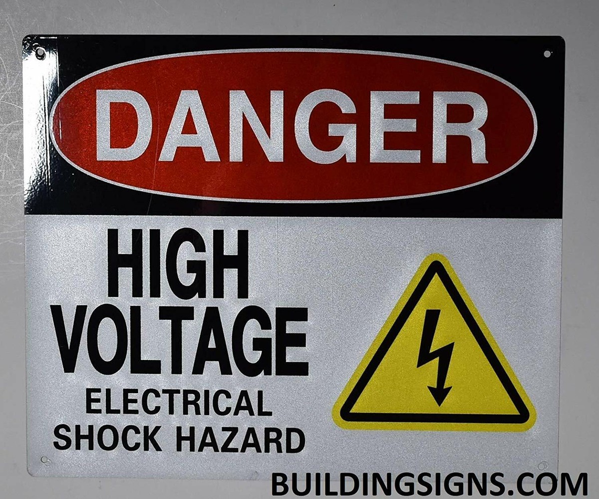 Electric Shock Sign
