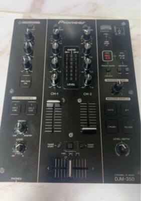 Pioneer DJM-350 2-Channel DJ Mixer DJ Controller Compact Tested | eBay