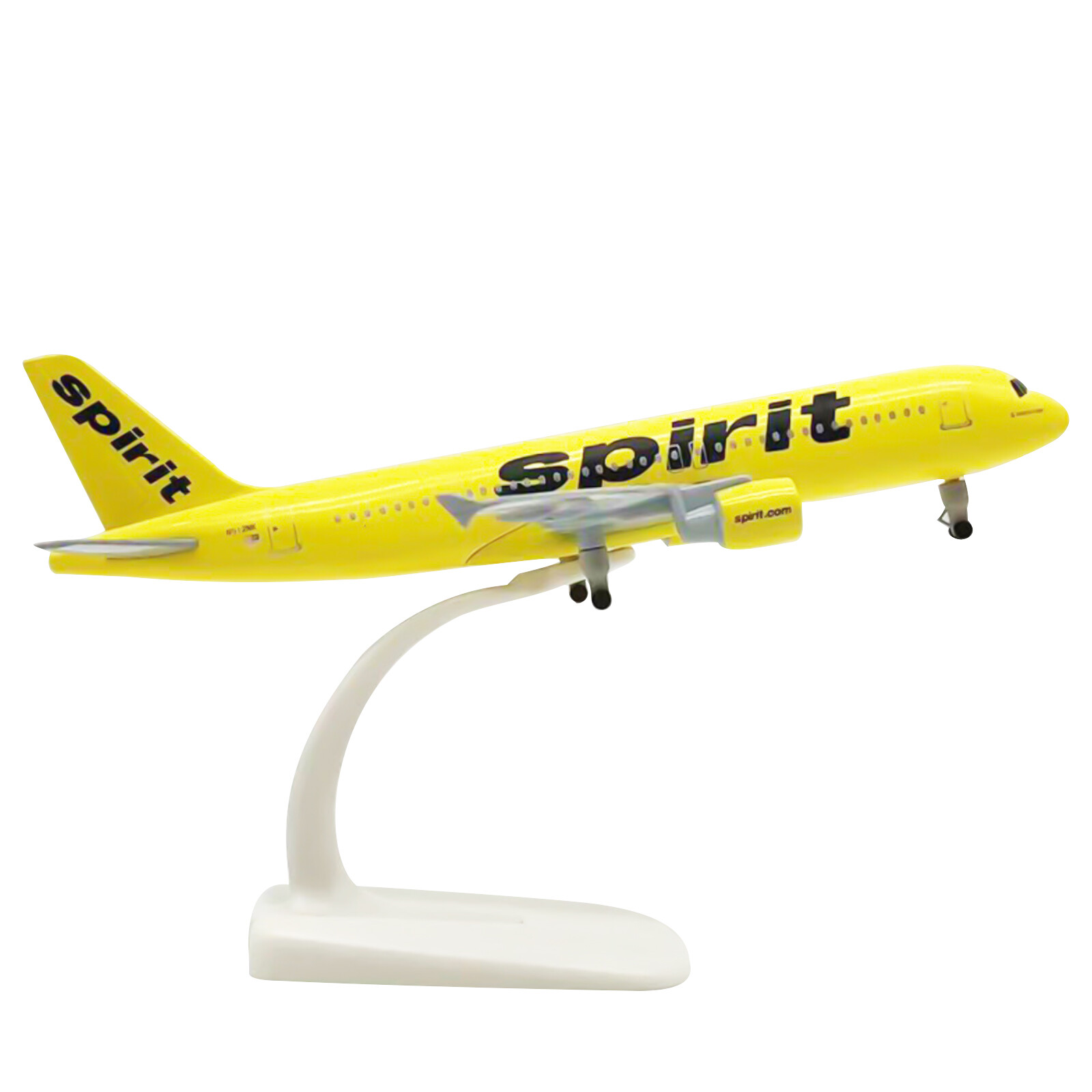1:300 20cm US Spirit A320 Model Plane Alloy Diecast Airplane Aircraft ...