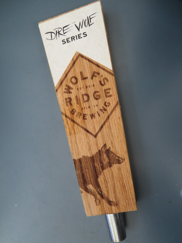 Wolf’s Ridge Brewing Dire Wolf Series Beer Tap Handle | eBay