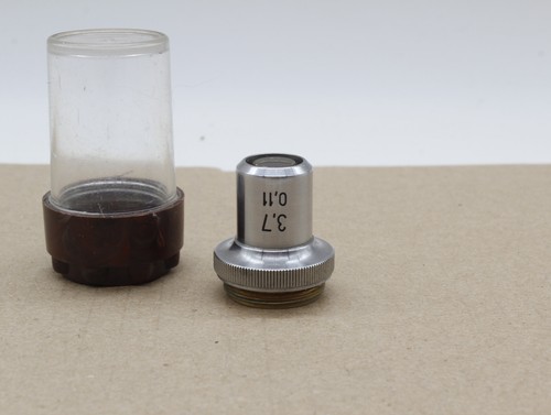 LOMO Microscope Objective 3.7x 0.11 Macrophotography Photo Exc RMS ...