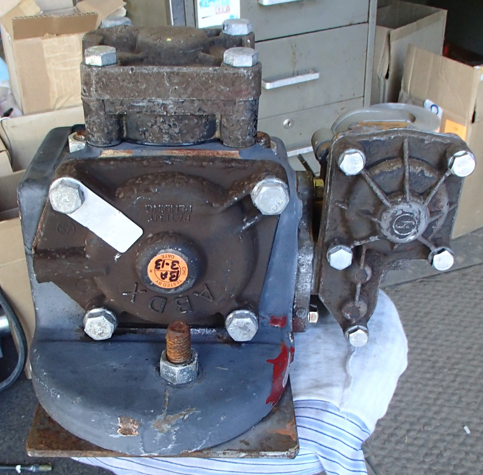 Wabtec 592905 CV95S AIR BRAKE SERVICE PORTION ABDX Used Take Out | eBay