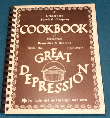 VTG SIGNED ~ Grassroots Survival Company COOKBOOK OF THE GREAT ...