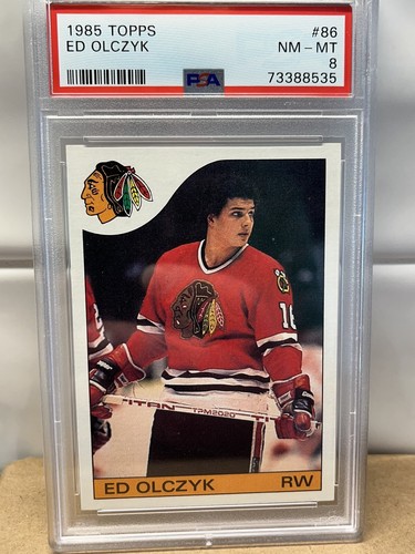 1985-86 Topps - Ed Olczyk #86 (RC) for sale online | eBay