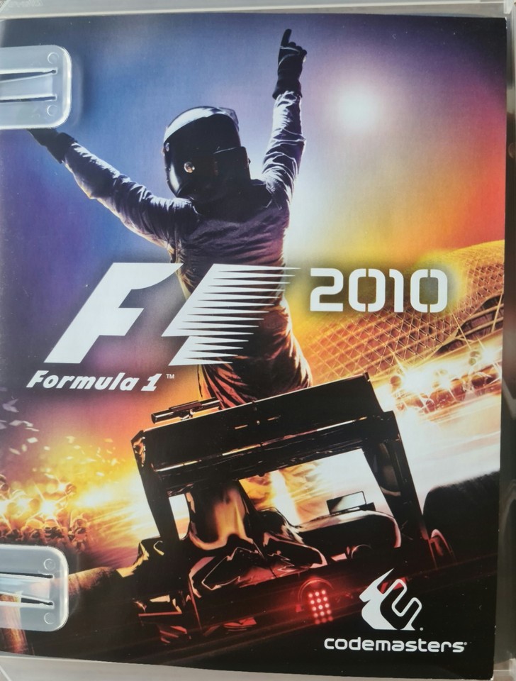 F1 Formula1 2010 Playstation 3 Complete with Manual. Good Condition ...