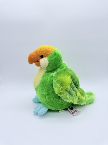 Webkinz Ganz Parakeet Parrot Green Yellow Plush Bird No Code 8" HM354 ...