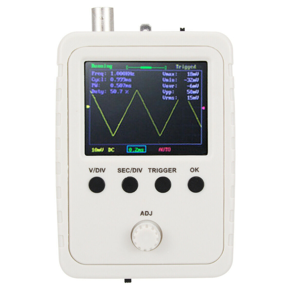 0 - 200 KHz 2.4" LCD Display DSO150 Digital Oscilloscope Assembled With ...