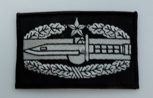 United States Army Combat Action Badge 2nd Award Patch-Black | eBay