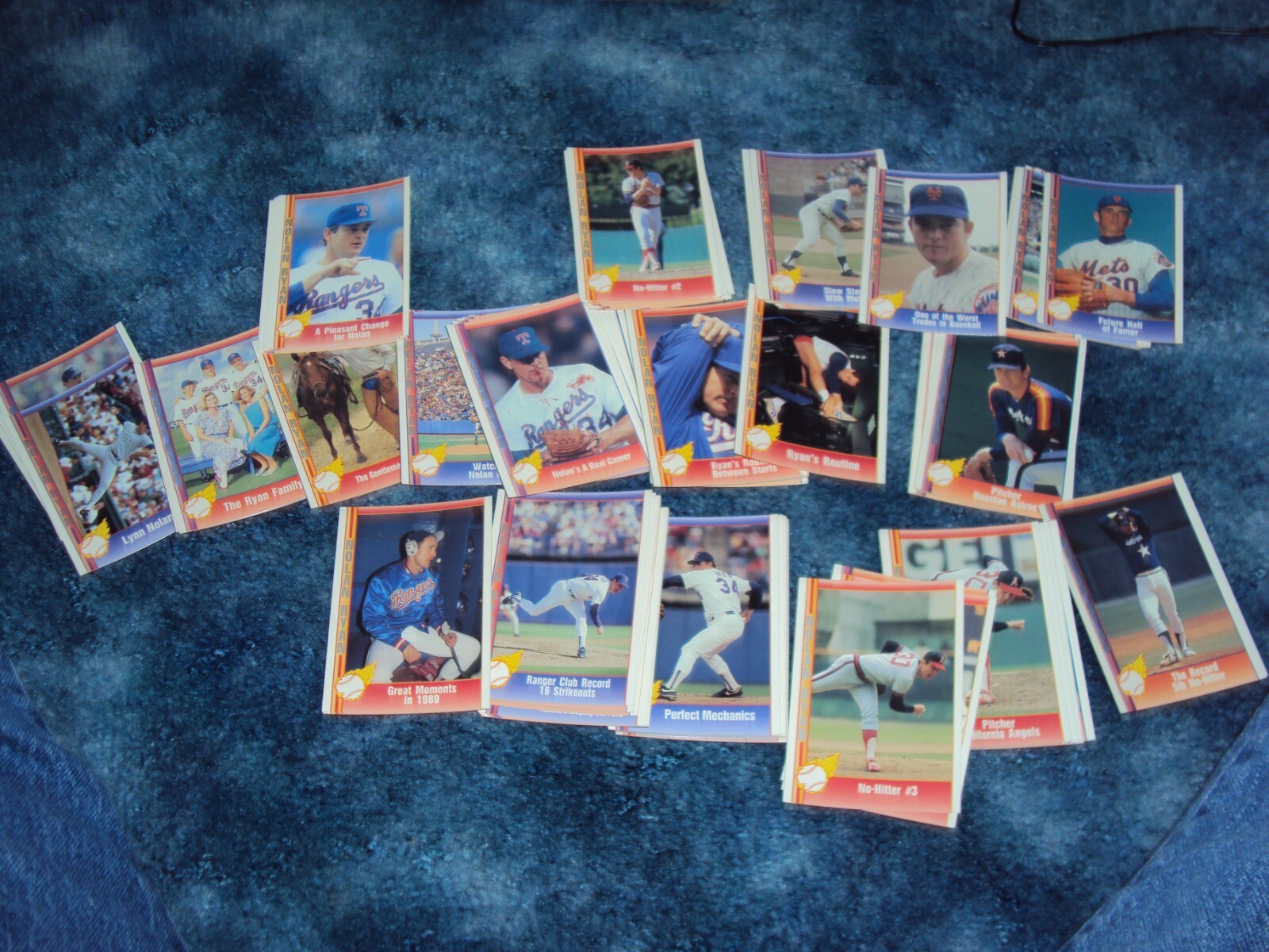 1991 PACIFIC NOLAN RYAN TEXAS EXPRESS 110 Card Lot Set | eBay