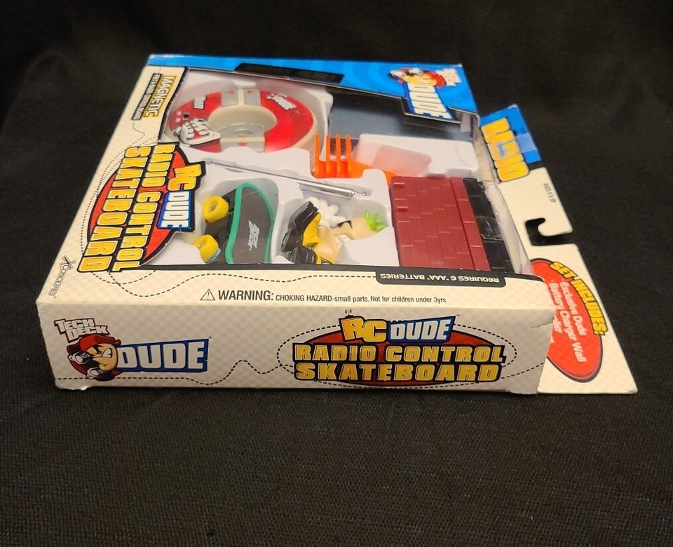 RARE Tech Deck Dude Radio Control Skateboard RC Dude Billy Sumo Eddie ...