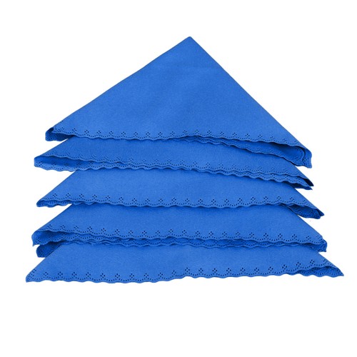 (Dark Blue)Flute Cleaning Cloth 5 Pcs Cotton Cloth Polishing Cloth | eBay