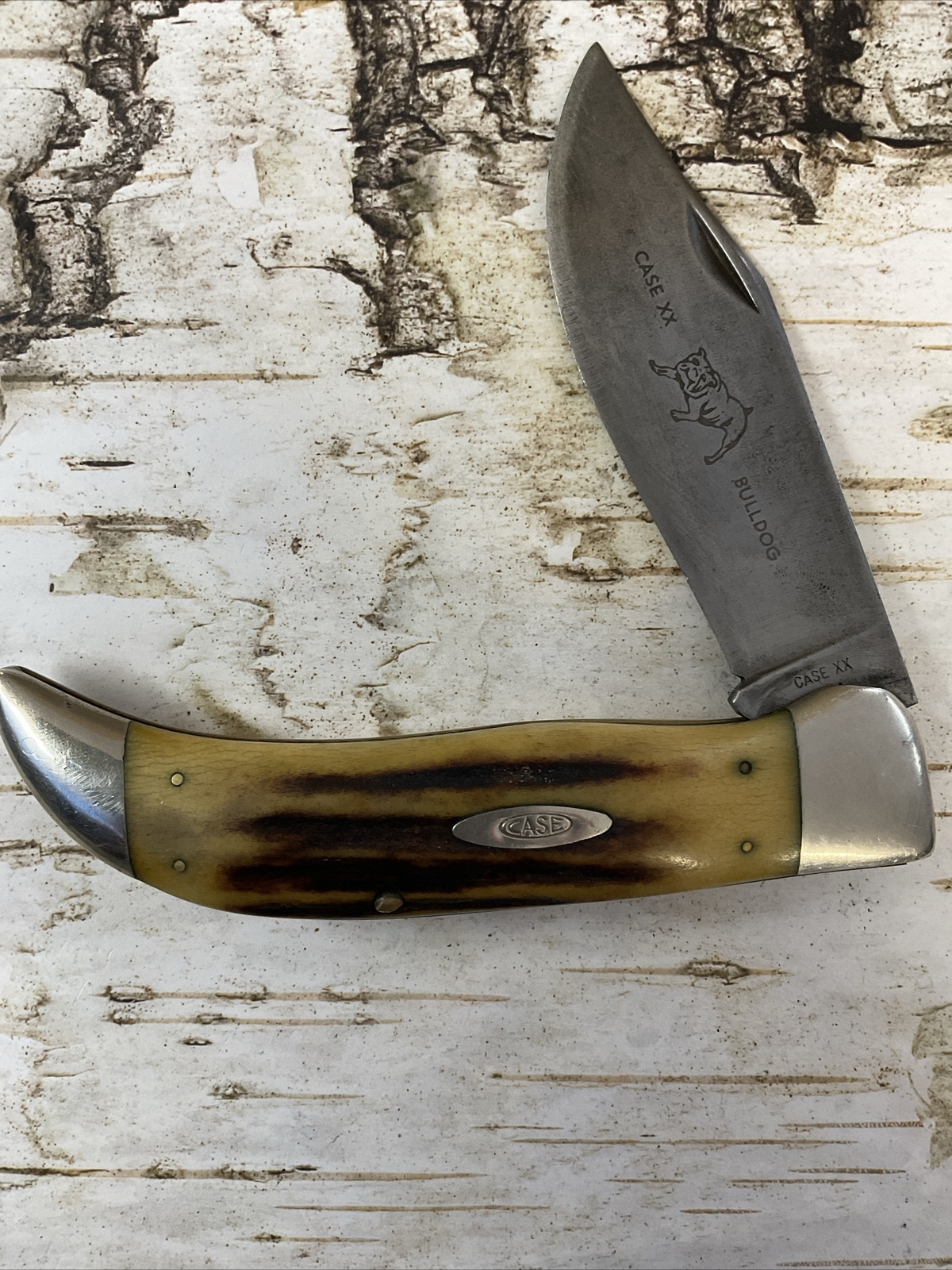 Case XX 1965-69 Bulldog Clasp 5172 Stag Handles Pocket Knife | eBay