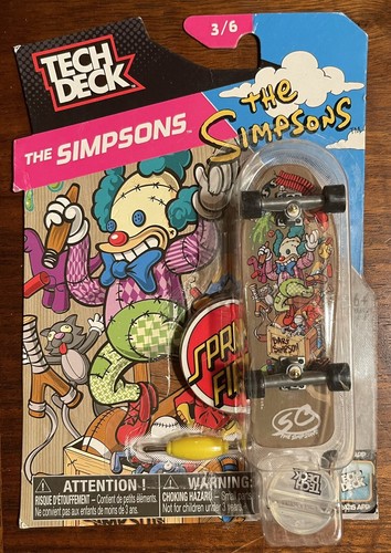Simpson Krusty the Clown Tech Deck Skateboard | eBay
