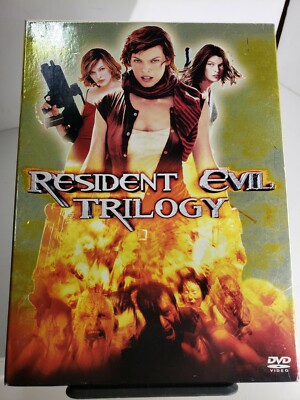 Resident Evil/Resident Evil: Apocalypse/Resident Evil: Extinction DVD ...