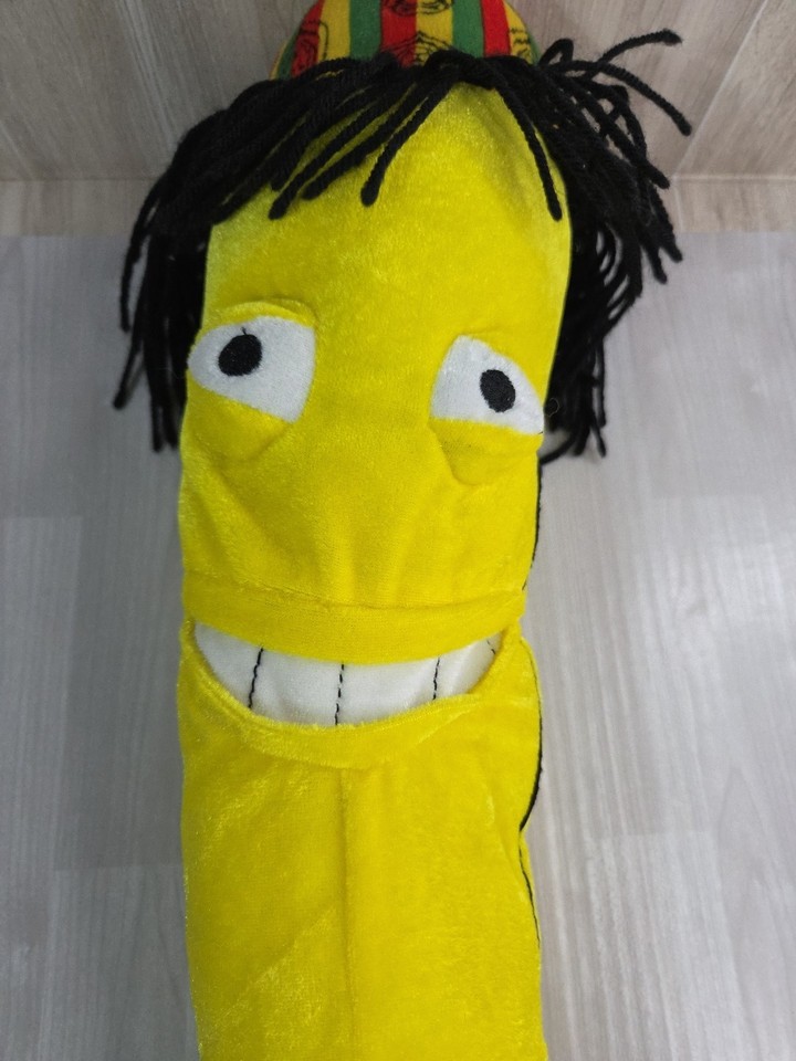 Giant Rasta Banana Plush 19" Stuffed Toy Dreadlocks Carnival Prize | eBay