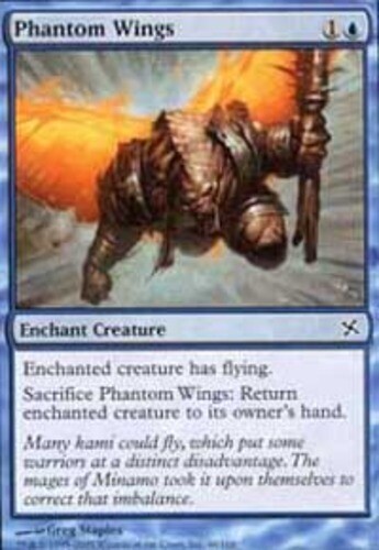 Phantom Wings Light Play, English Magic the Gathering MTG Betrayers of ...